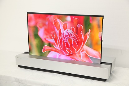Sharp Develops 30-inch 4K Flexible OLED Display | Press Releases ...