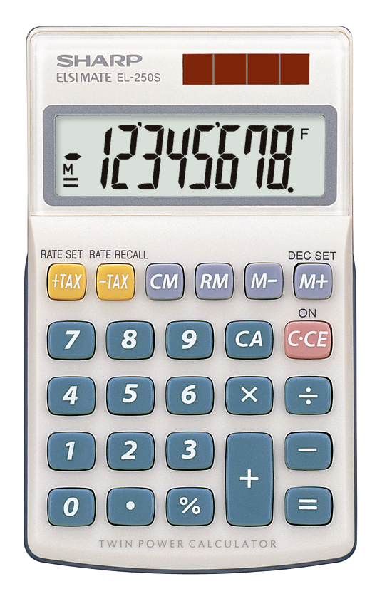 Electronic Calculators : SHARP