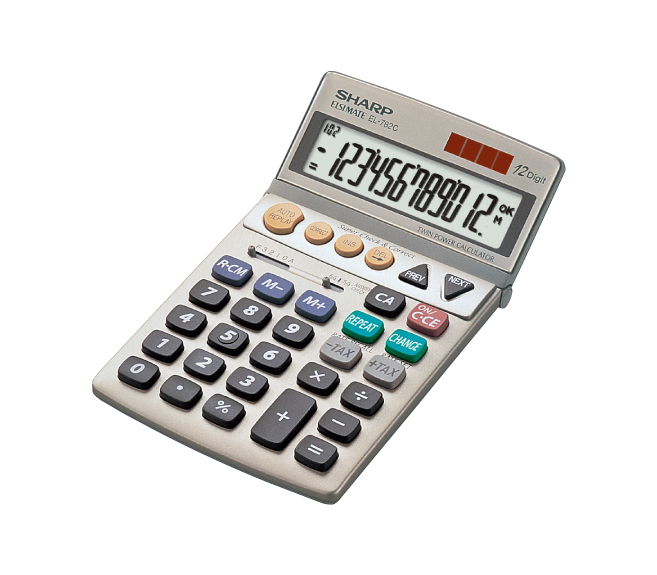 Electronic Calculators : SHARP