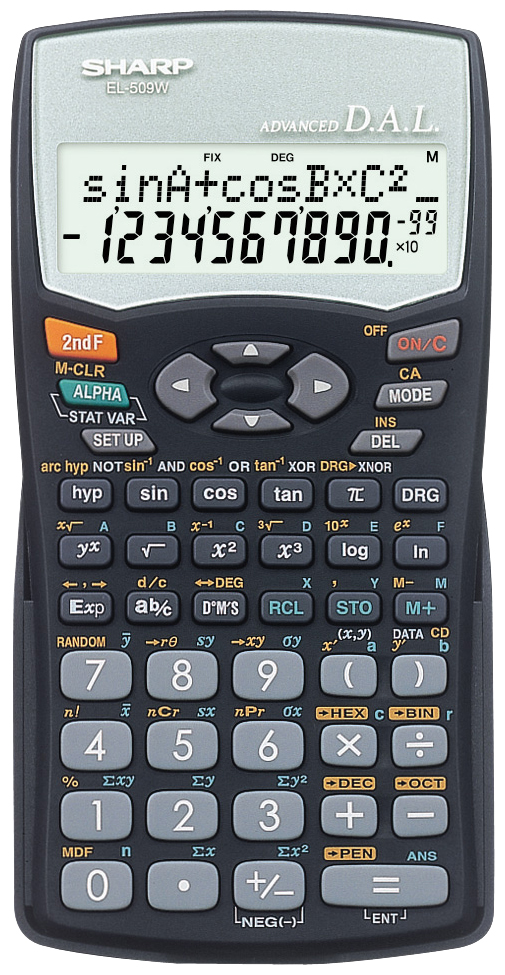 Scientific Calculators : SHARP