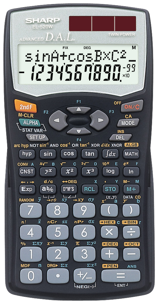 Scientific Calculators : SHARP