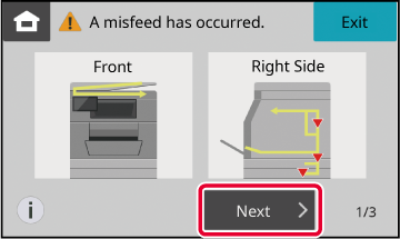 [TROUBLESHOOTING]｜ REMOVING MISFEEDS｜BP-C131WD｜09-02_001｜manual download｜MFP / Copier / Printer ...